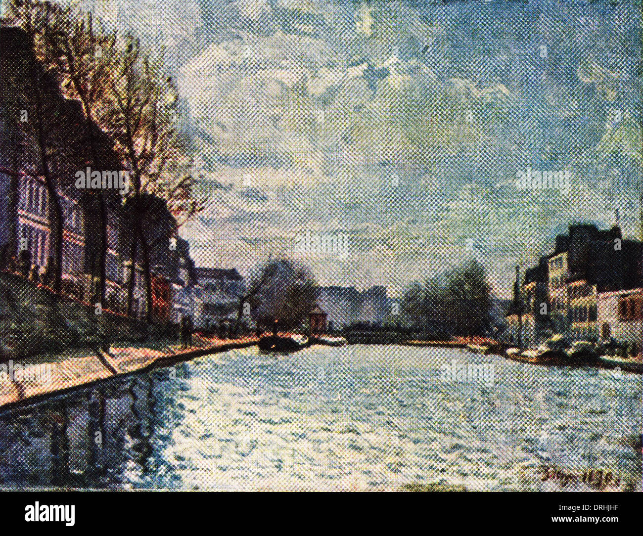 British canal art hi-res stock photography and images - Alamy