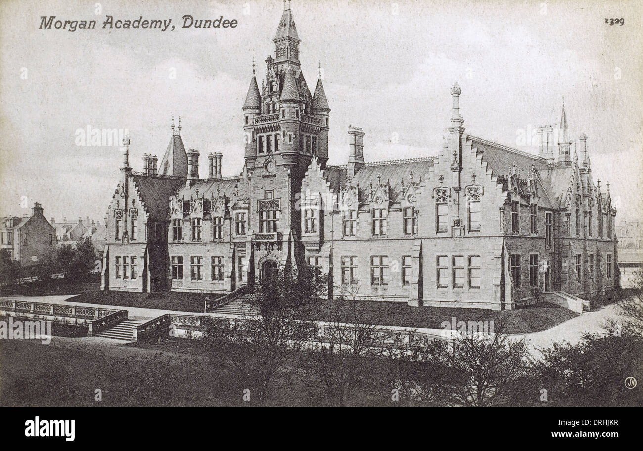 Morgan Academy, Dundee, Scotland Stock Photo - Alamy
