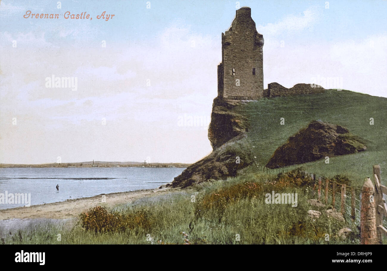 Greenan Castle, South Ayrshire, Scotland Stock Photo - Alamy
