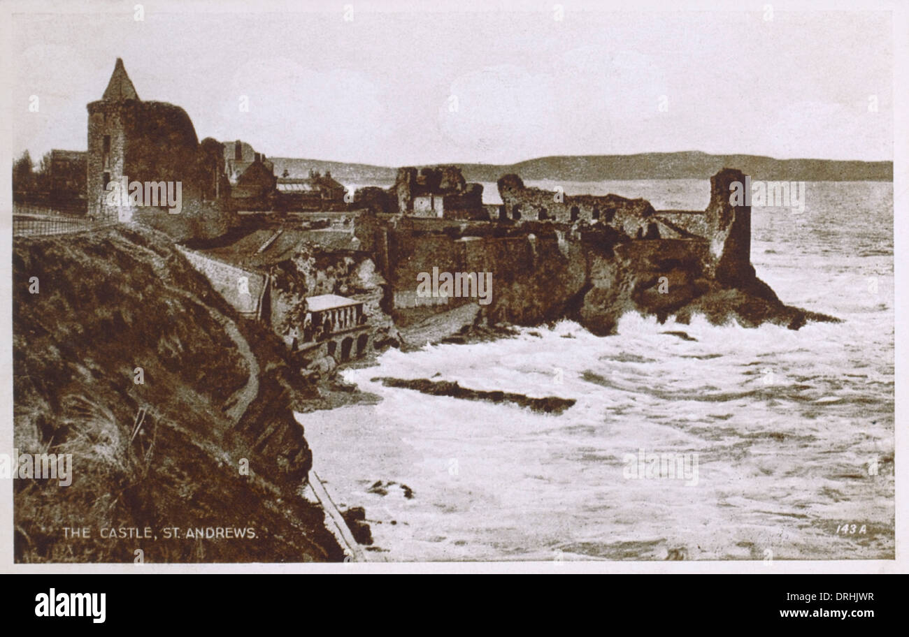 The Castle, St. Andrews, Fife, Scotland Stock Photo - Alamy