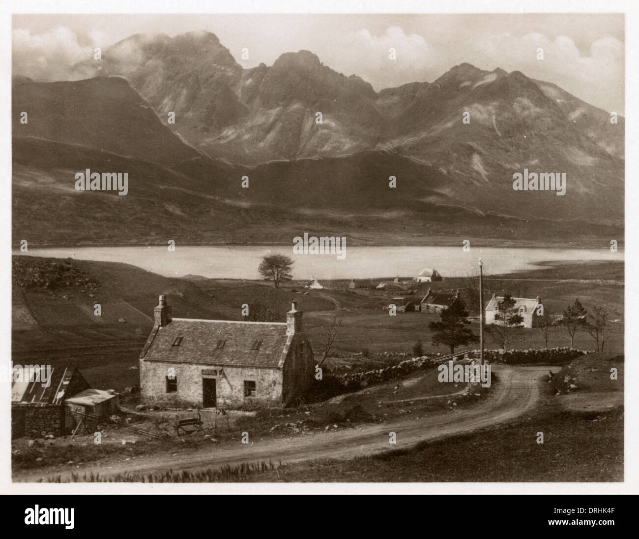 Isle of Skye - Blaven and Loch Slapin Stock Photo - Alamy