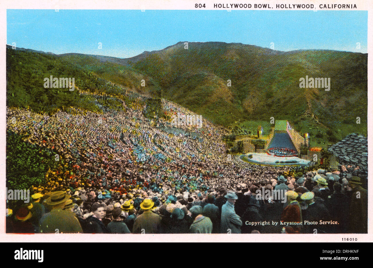 Hollywood bowl concert hi-res stock photography and images - Alamy