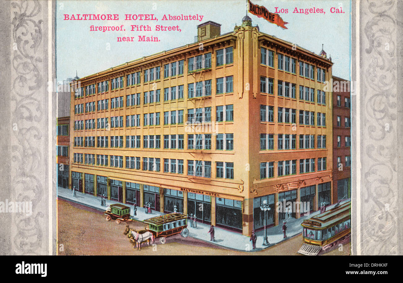 Baltimore hotel los angeles hi-res stock photography and images - Alamy