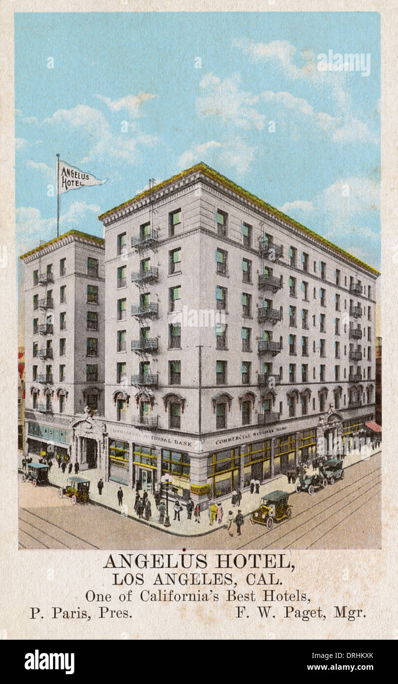 Angelus Hotel, Los Angeles, California, USA Stock Photo - Alamy