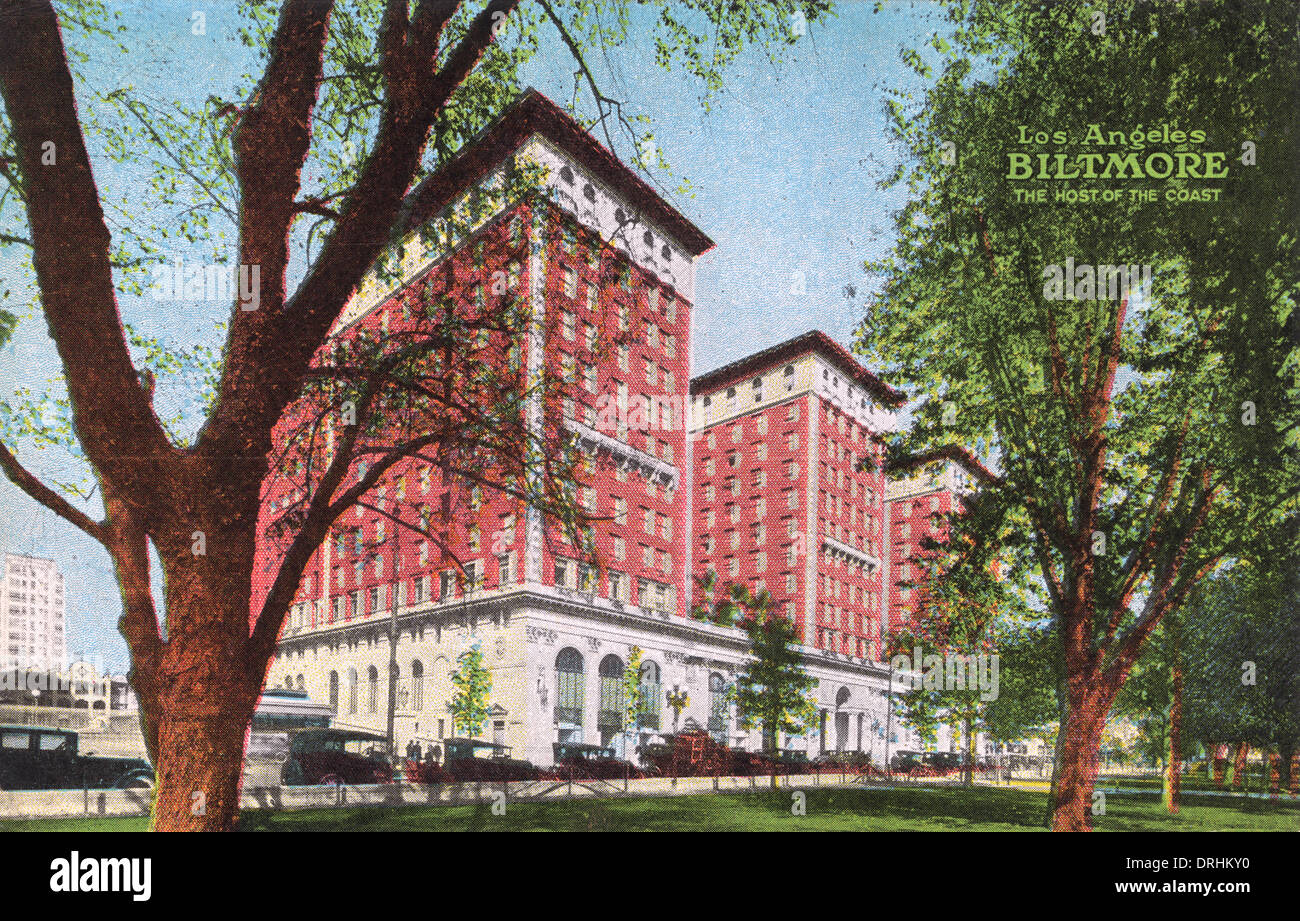 Biltmore Hotel, Los Angeles, California, USA Stock Photo - Alamy