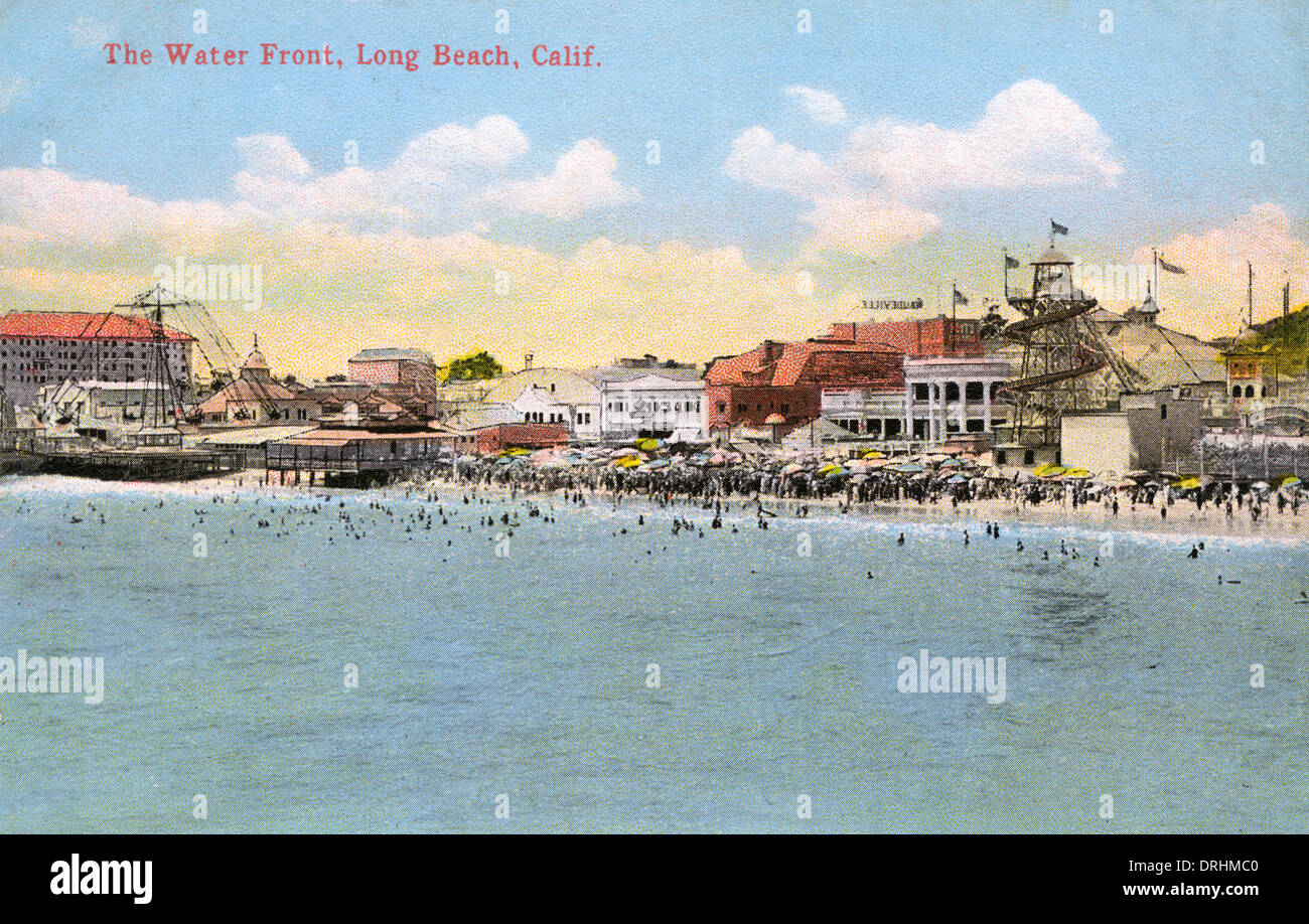 Water Front, Long Beach, California, USA Stock Photo - Alamy
