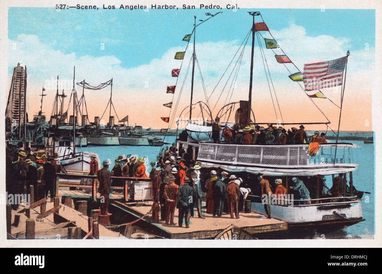 Los Angeles Harbour, San Pedro, California, USA Stock Photo - Alamy