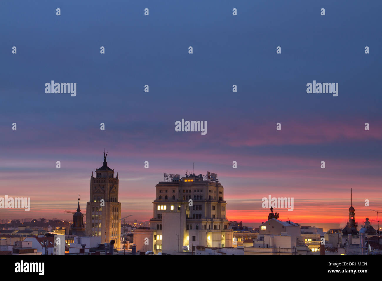 Madrid Aerial View High Resolution Stock Photography and Images - Alamy