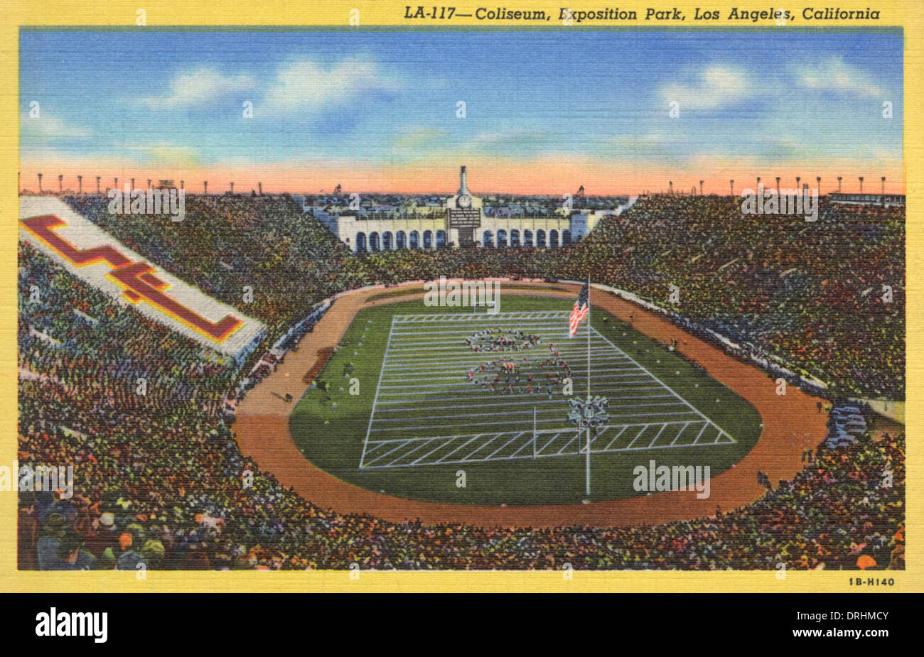 Memorial Coliseum, Los Angeles, California, USA Stock Photo - Alamy