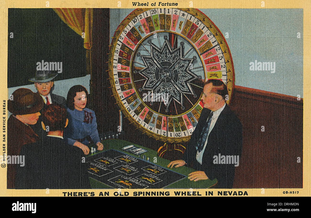 Wheel of Fortune, Nevada, USA Stock Photo - Alamy