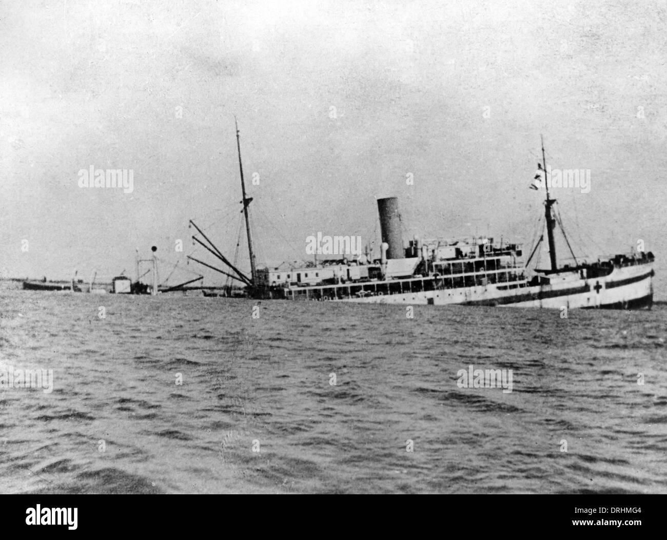 Hospital ship german ww1 Black and White Stock Photos & Images - Alamy