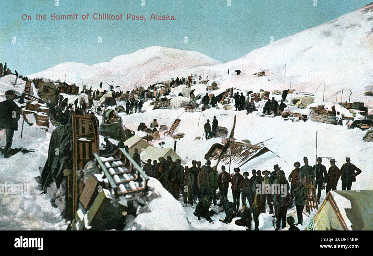 Summit of the Chilkoot Pass, Alaska, USA Stock Photo: 66157555 - Alamy