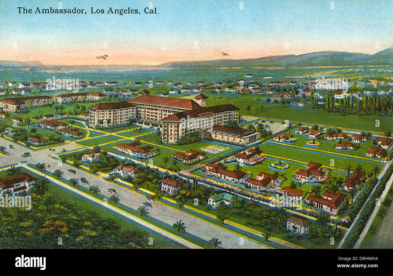 Ambassador Hotel, Los Angeles, California, USA Stock Photo, Royalty ...