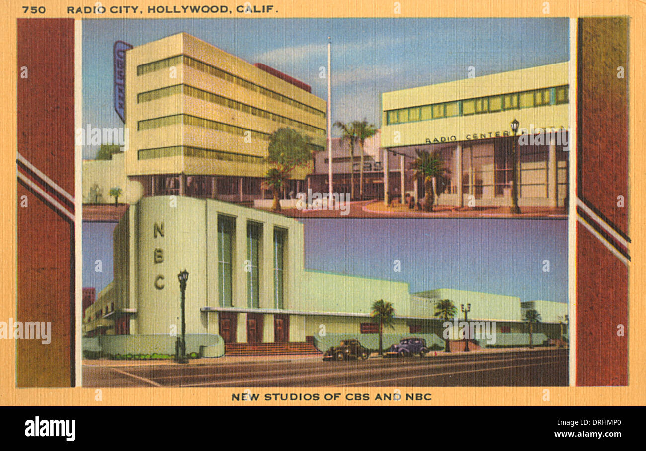 Nbc radio 1930s hi-res stock photography and images - Alamy