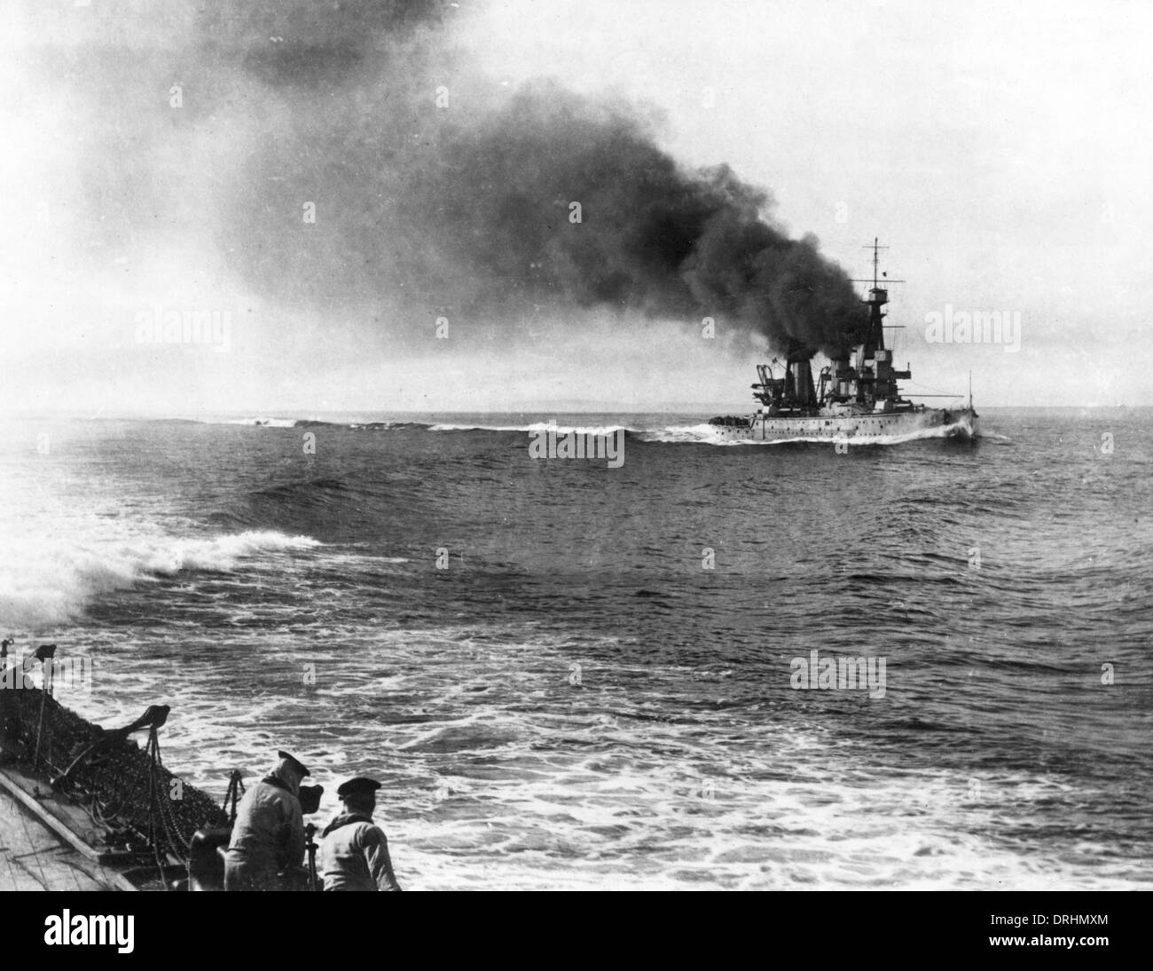 HMS Indomitable, British battlecruiser, WW1 Stock Photo: 66157804 - Alamy