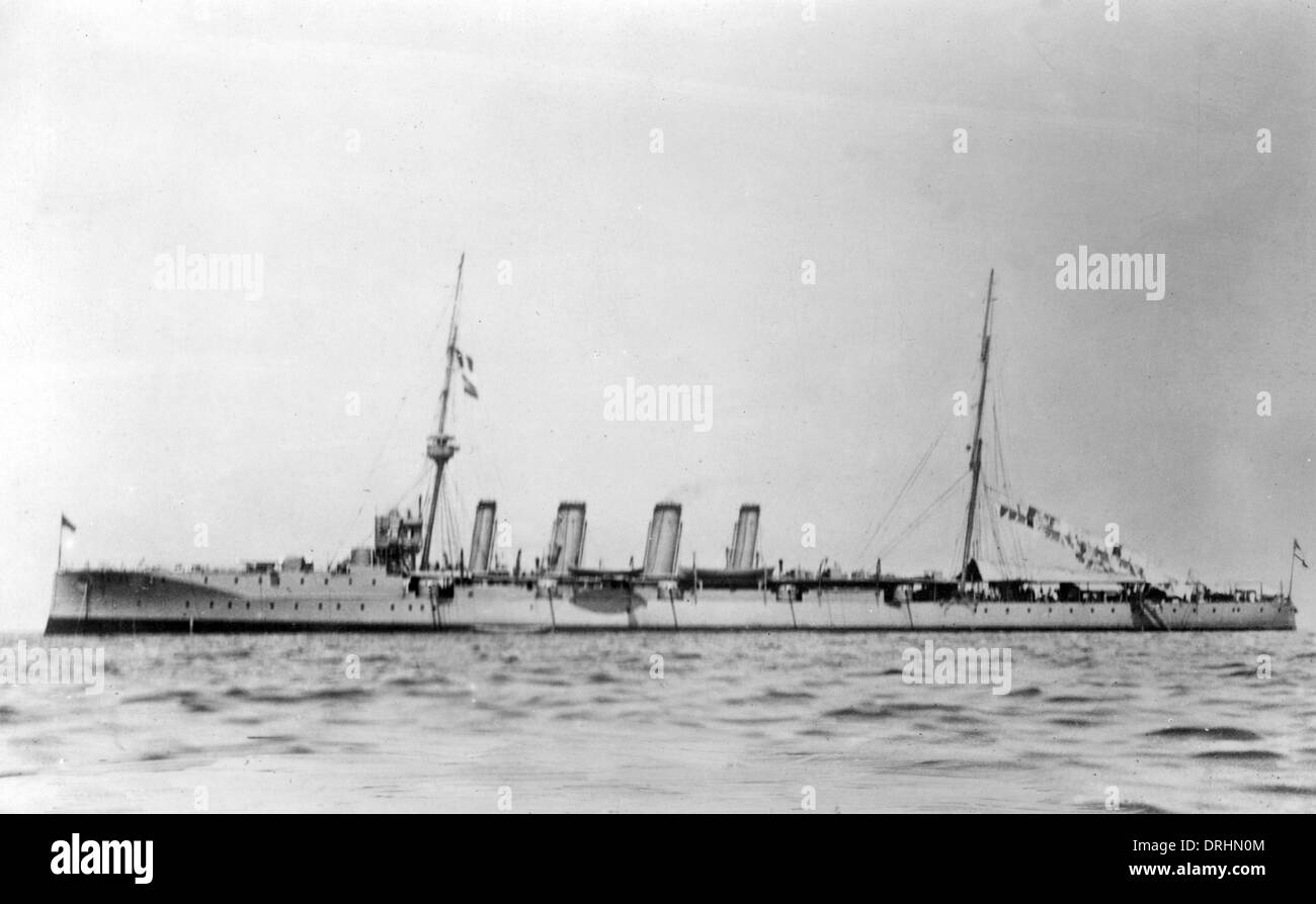 British light class cruiser Black and White Stock Photos & Images - Alamy