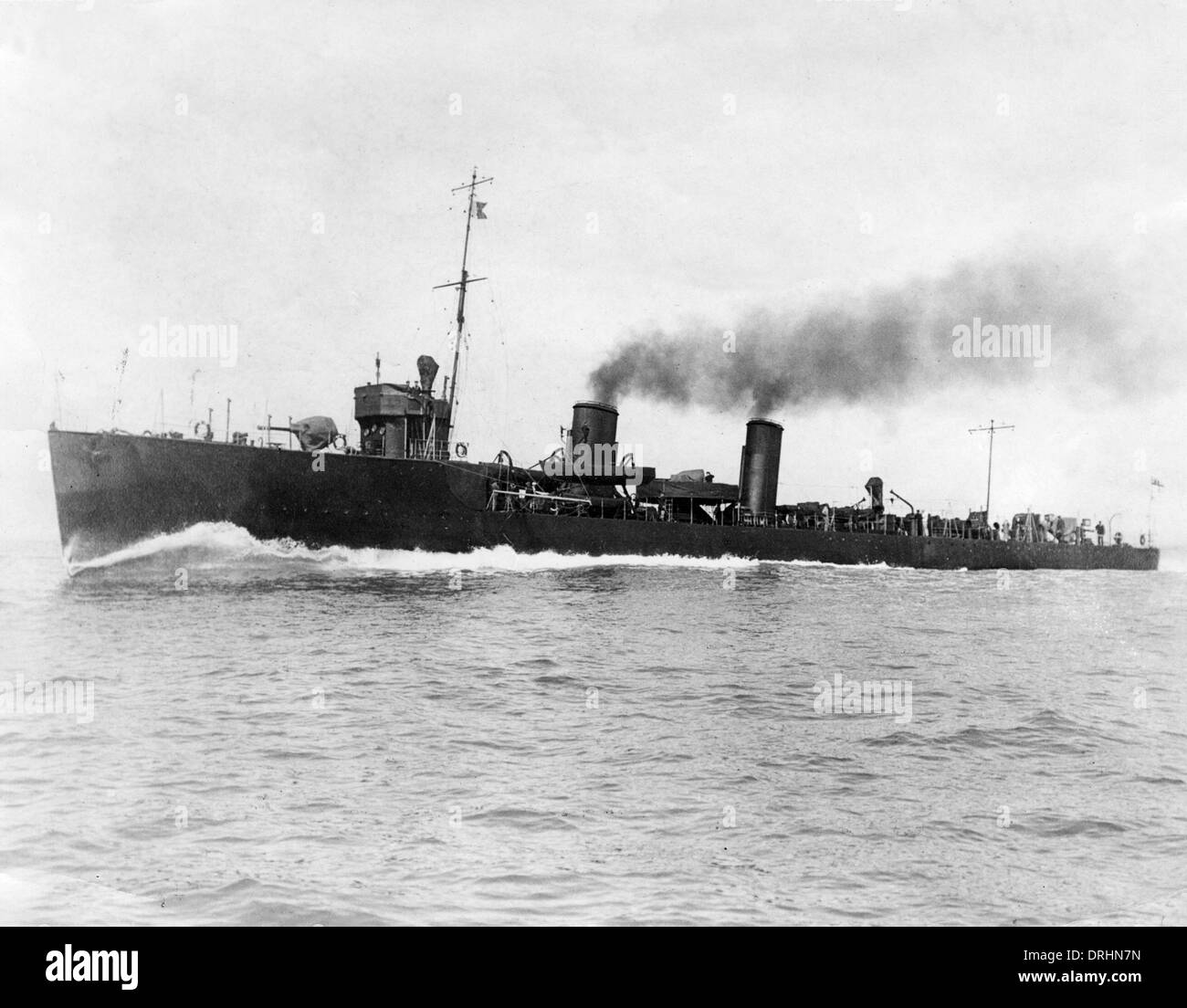 British class destroyer hms Black and White Stock Photos & Images - Alamy