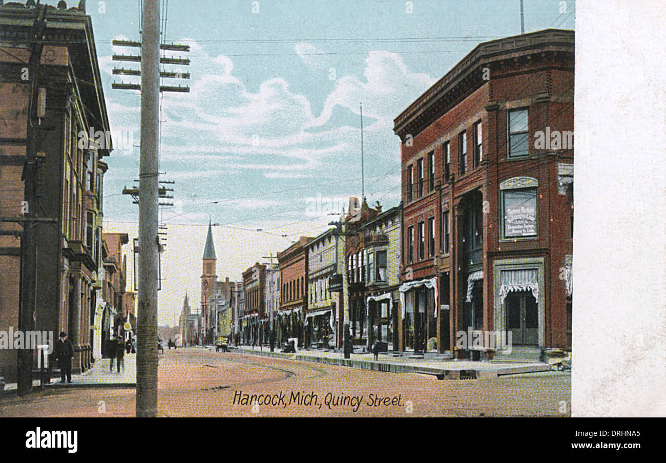 Hancock street hi-res stock photography and images - Alamy