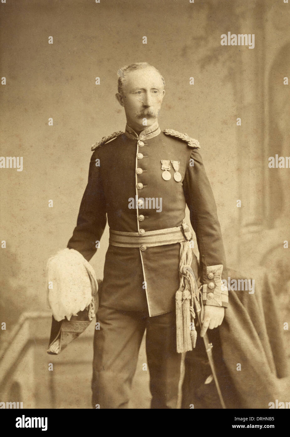 Lieutenant General Sir Frederick Fitzwygram Stock Photo - Alamy