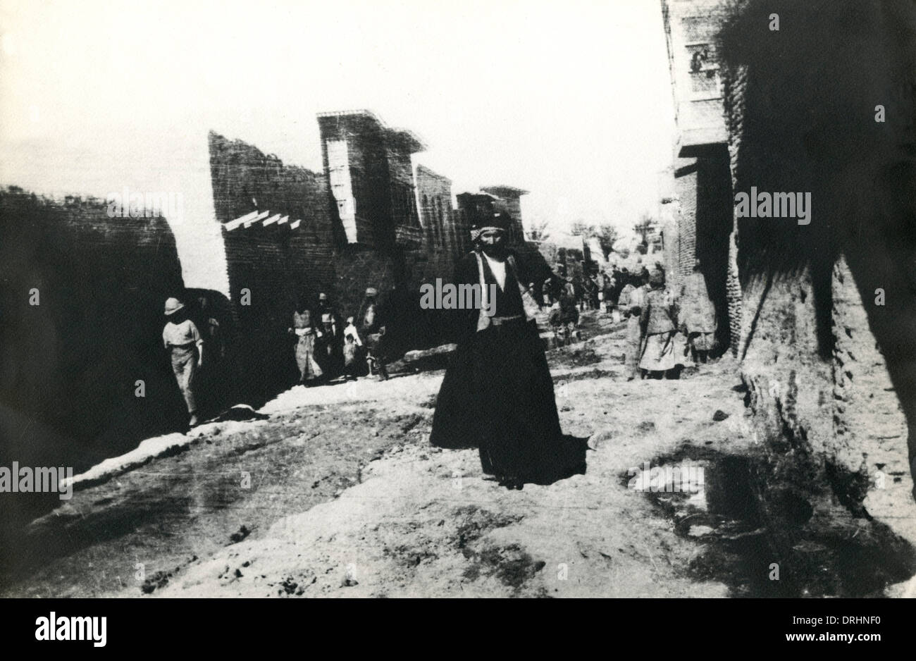 Street in Kut Al Amara, Mesopotamia, WW1 Stock Photo - Alamy