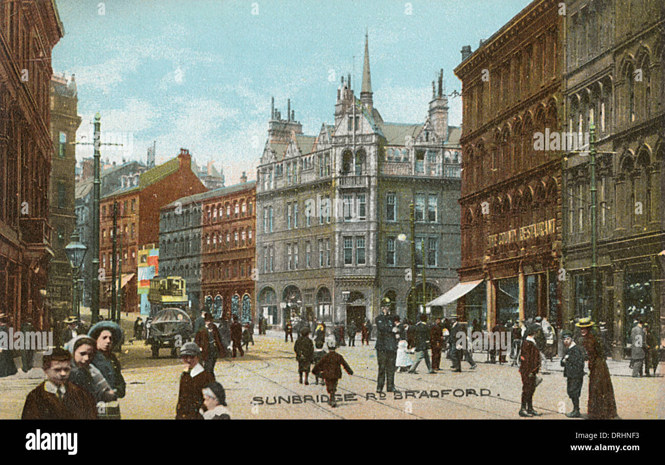 Sunbridge Road, Bradford, West Yorkshire Stock Photo - Alamy