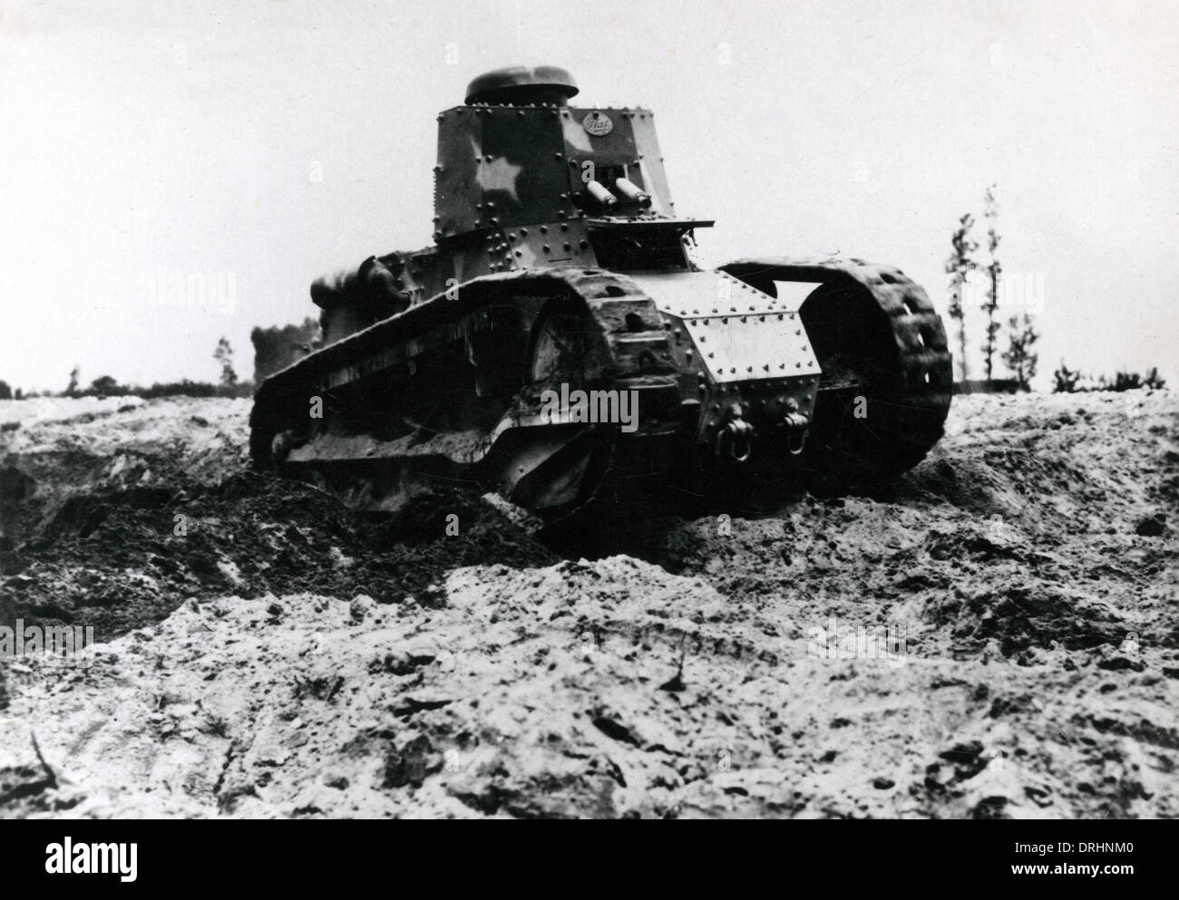 Fiat 3000 Model 21 tank, post-WW1 Stock Photo: 66158400 - Alamy