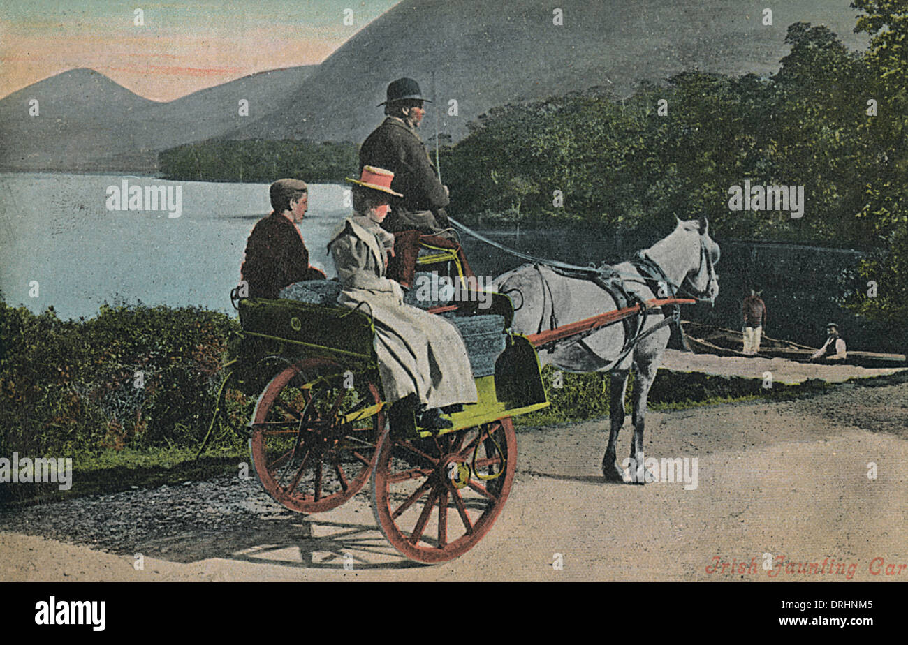 Jaunting car tourists hi-res stock photography and images - Alamy