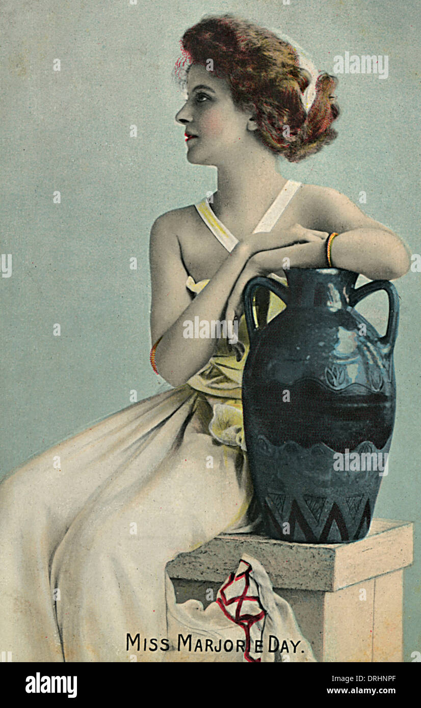 Miss Marjorie Day Stock Photo - Alamy