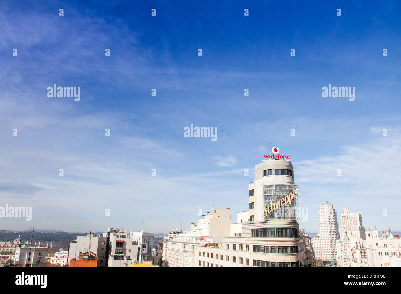 Schweppes building madrid hi-res stock photography and images - Alamy