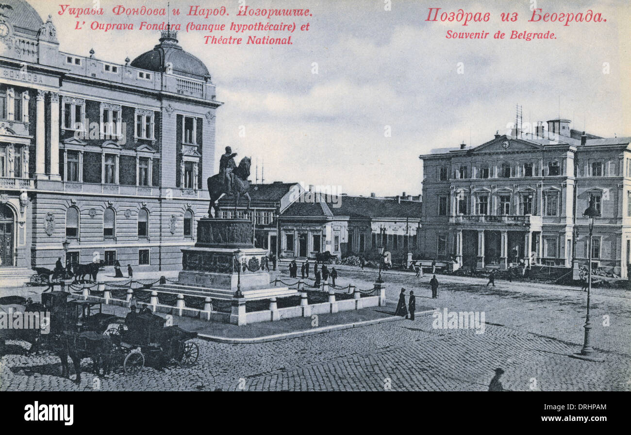 Belgrade, Serbia - Republic Square Stock Photo - Alamy