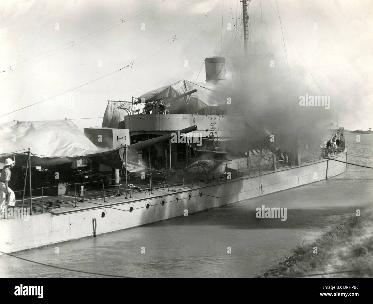 Insect class river gunboat, Mesopotamia, WW1 Stock Photo - Alamy