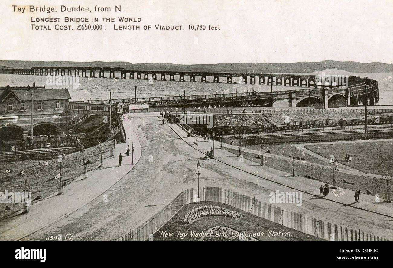 Tay Bridge, Dundee, Scotland Stock Photo - Alamy