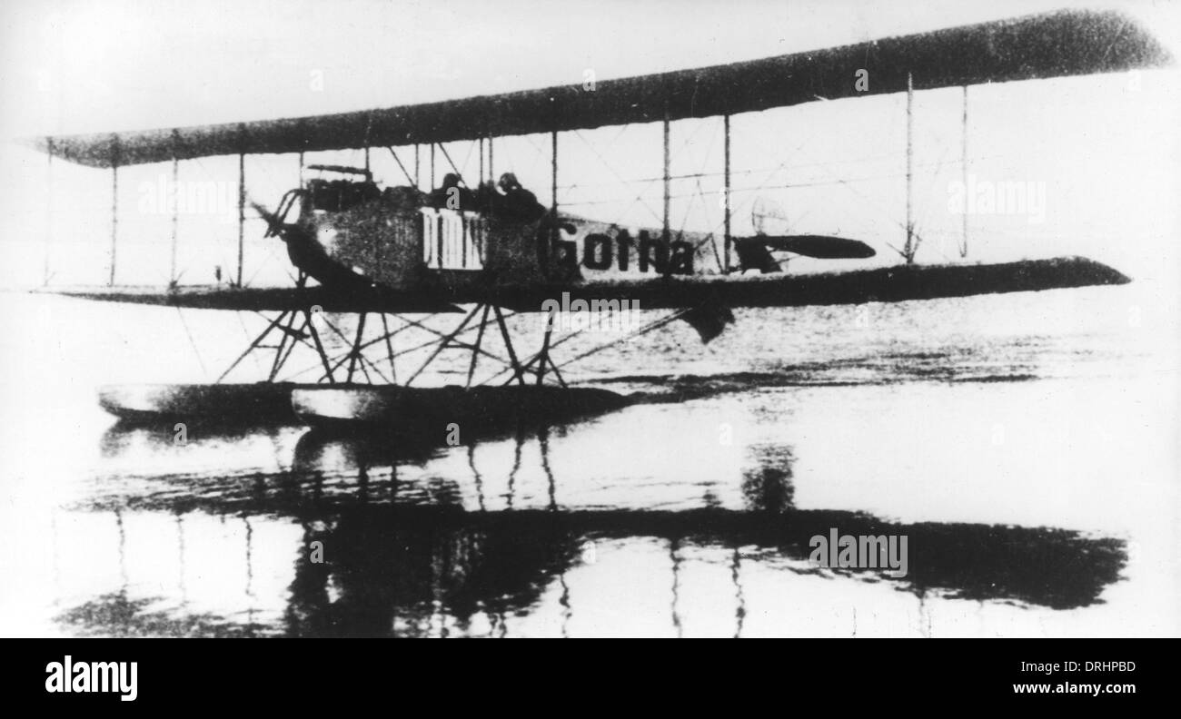 German Gotha WD1 seaplane, WW1 Stock Photo - Alamy