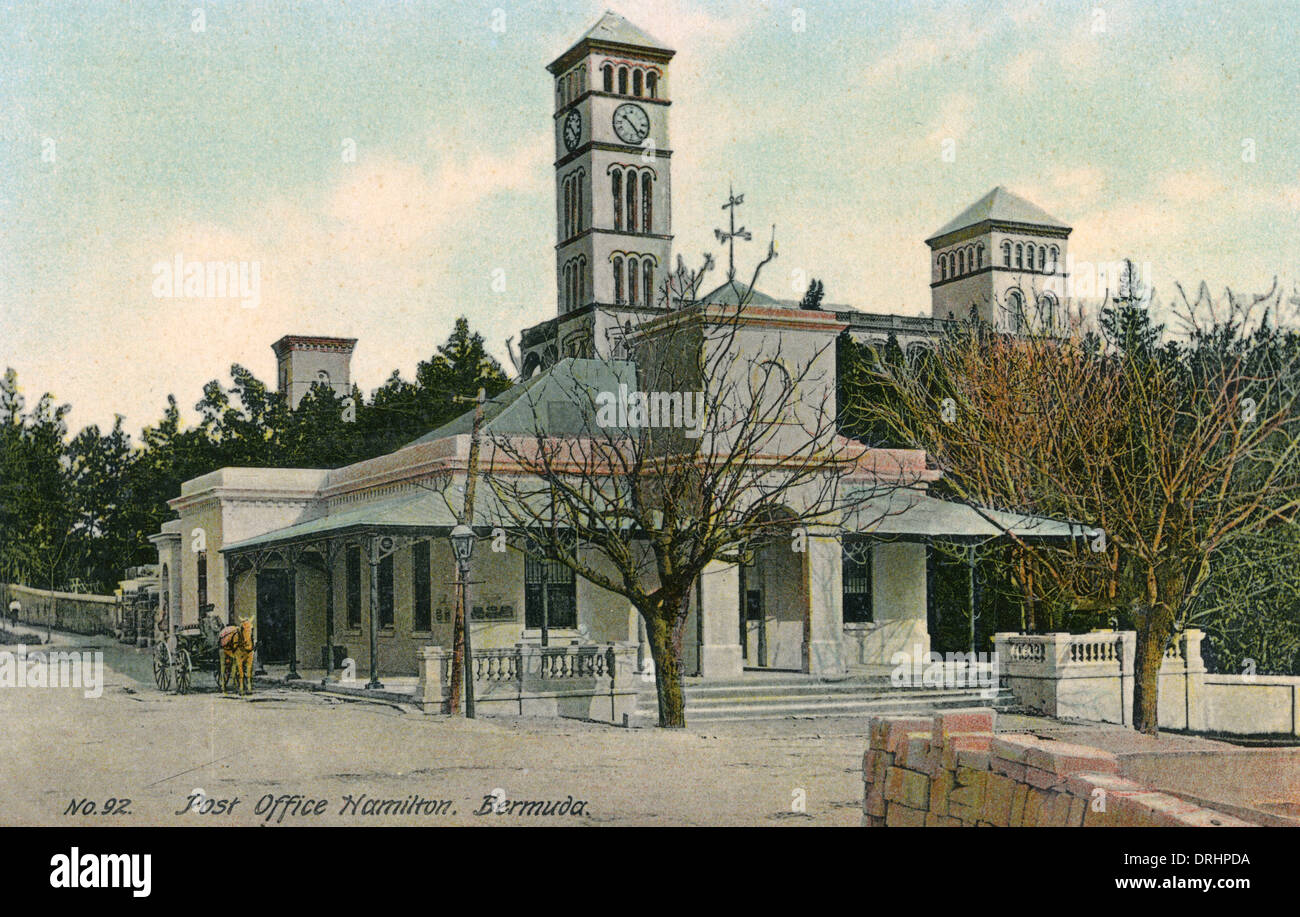 Bermuda - Post Office and Sessions House Stock Photo - Alamy