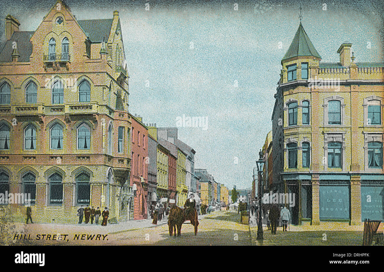 Hill Street, Newry, Northern Ireland Stock Photo - Alamy