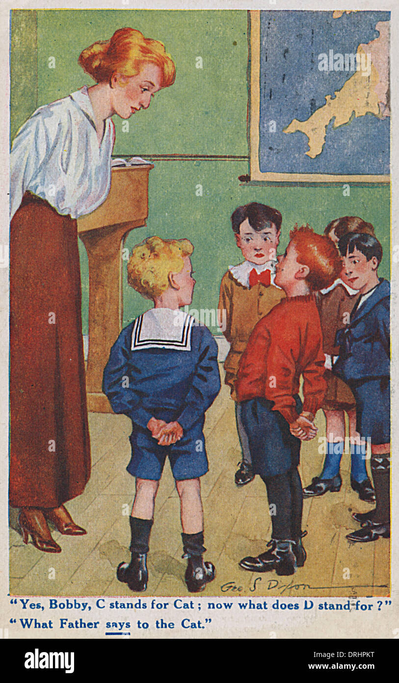 Rude boy classroom hi-res stock photography and images - Alamy