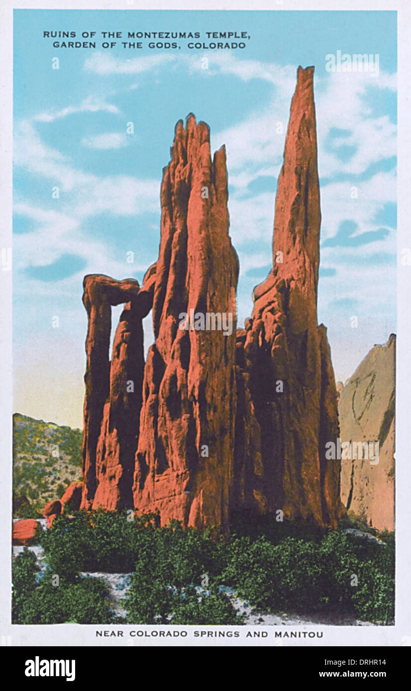 Montezumas Temple - Rock Formation Stock Photo - Alamy