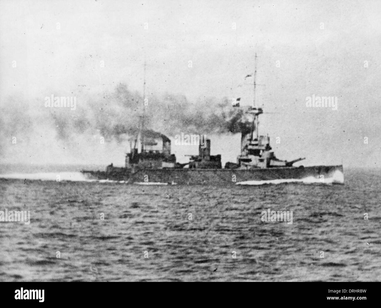 HMS New Zealand, Battle of Jutland, WW1 Stock Photo - Alamy
