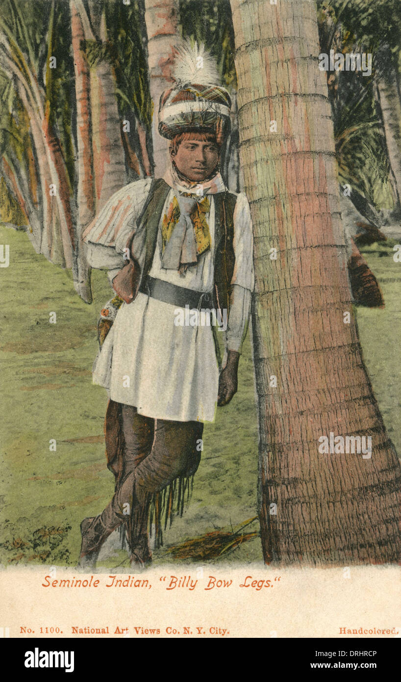 Seminole Indian - Billy Bowlegs III Stock Photo - Alamy