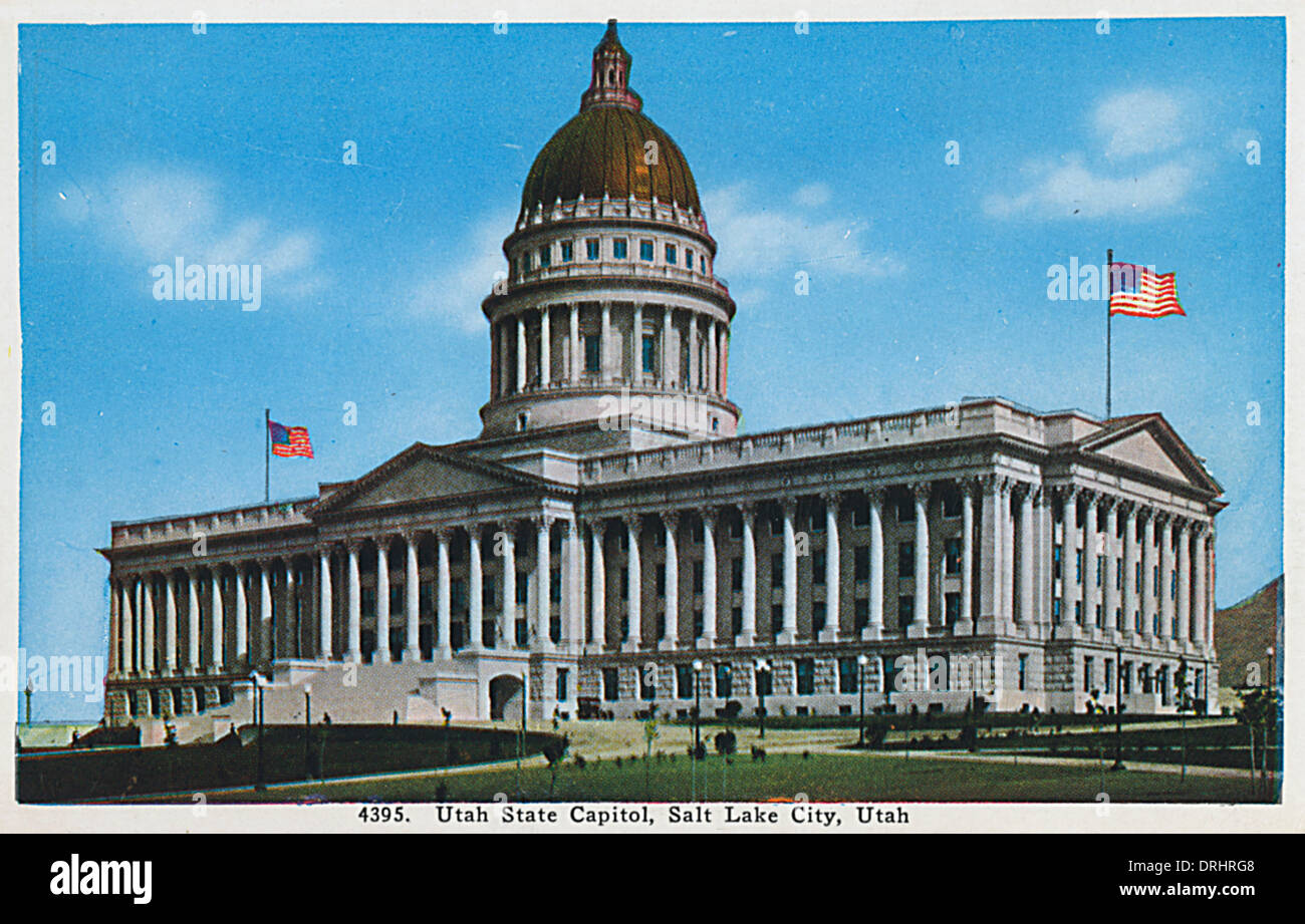 Utah - State Capitol Building, Salt Lake City Stock Photo - Alamy