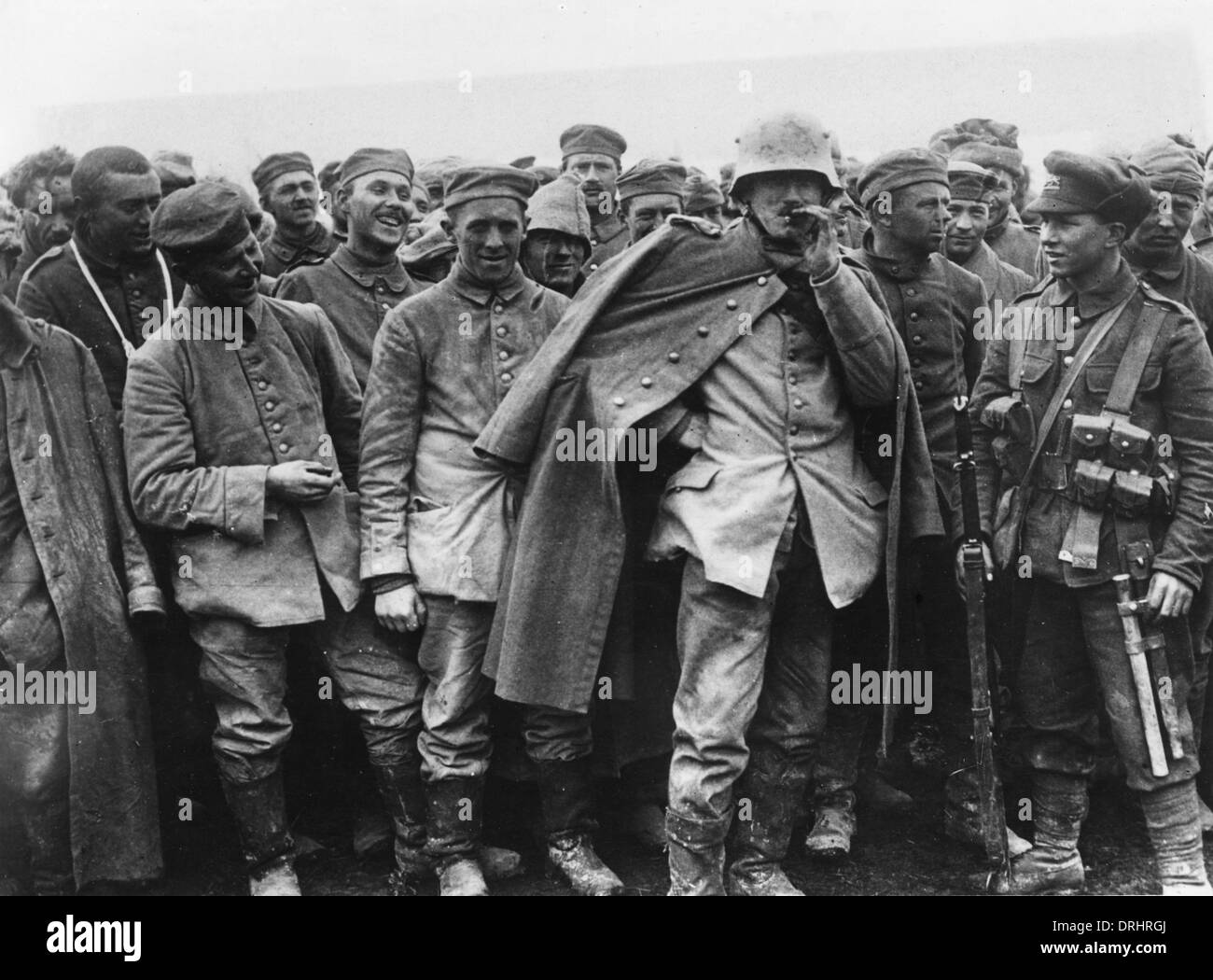 German prisoners at St Eloi, Flanders, WW1 Stock Photo - Alamy