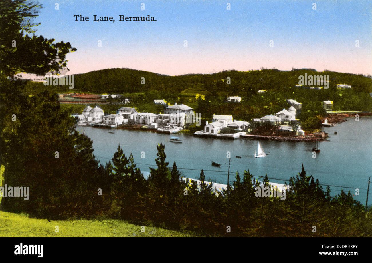 The Lane, Bermuda Stock Photo - Alamy