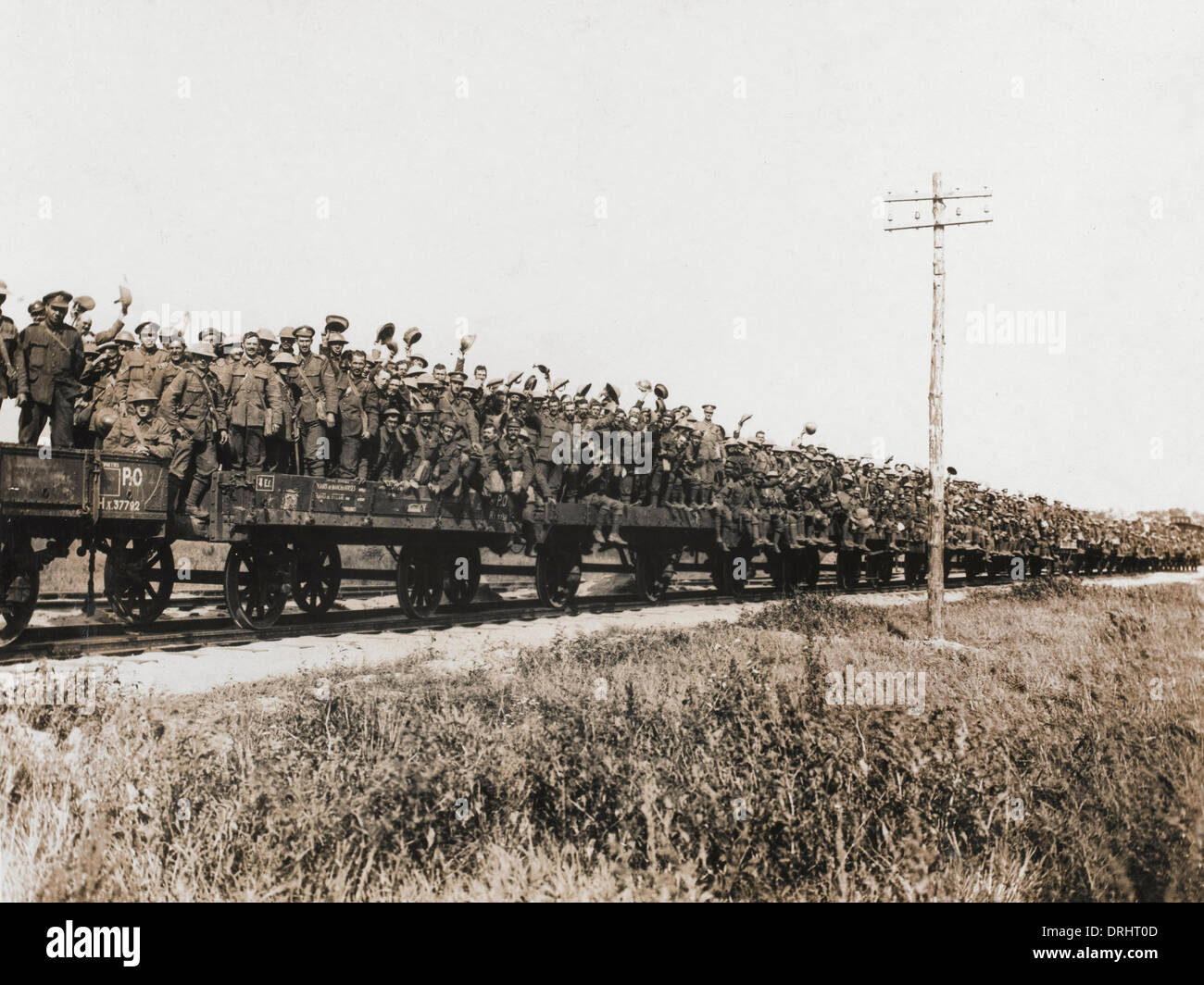 British soldiers ww1 happy hi-res stock photography and images - Alamy