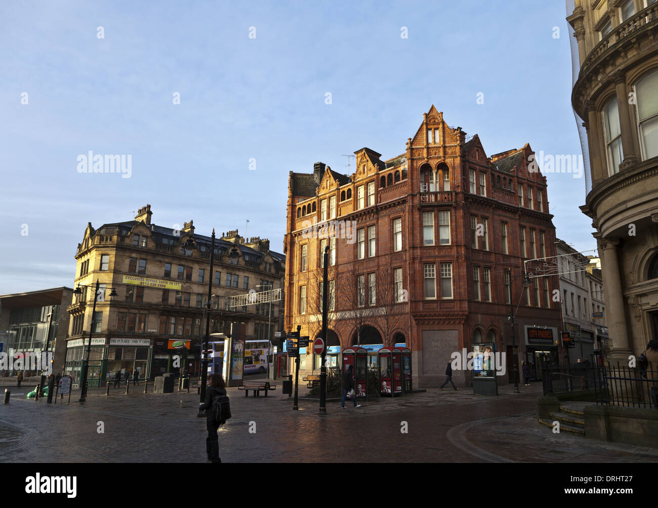 Bradford, West Yorkshire, England, Brick building in a sea of Yorkshire ...