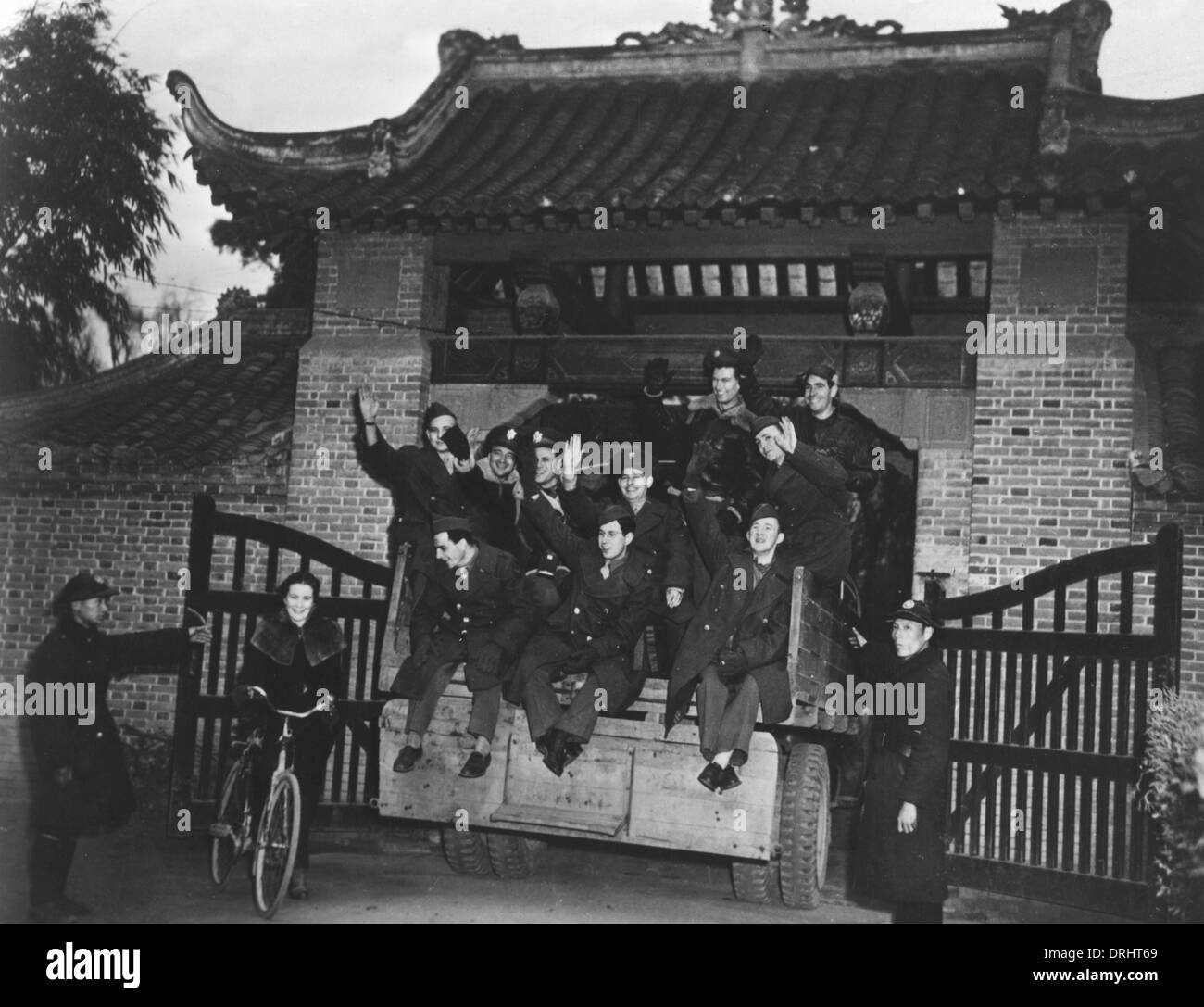 China force Black and White Stock Photos & Images - Alamy