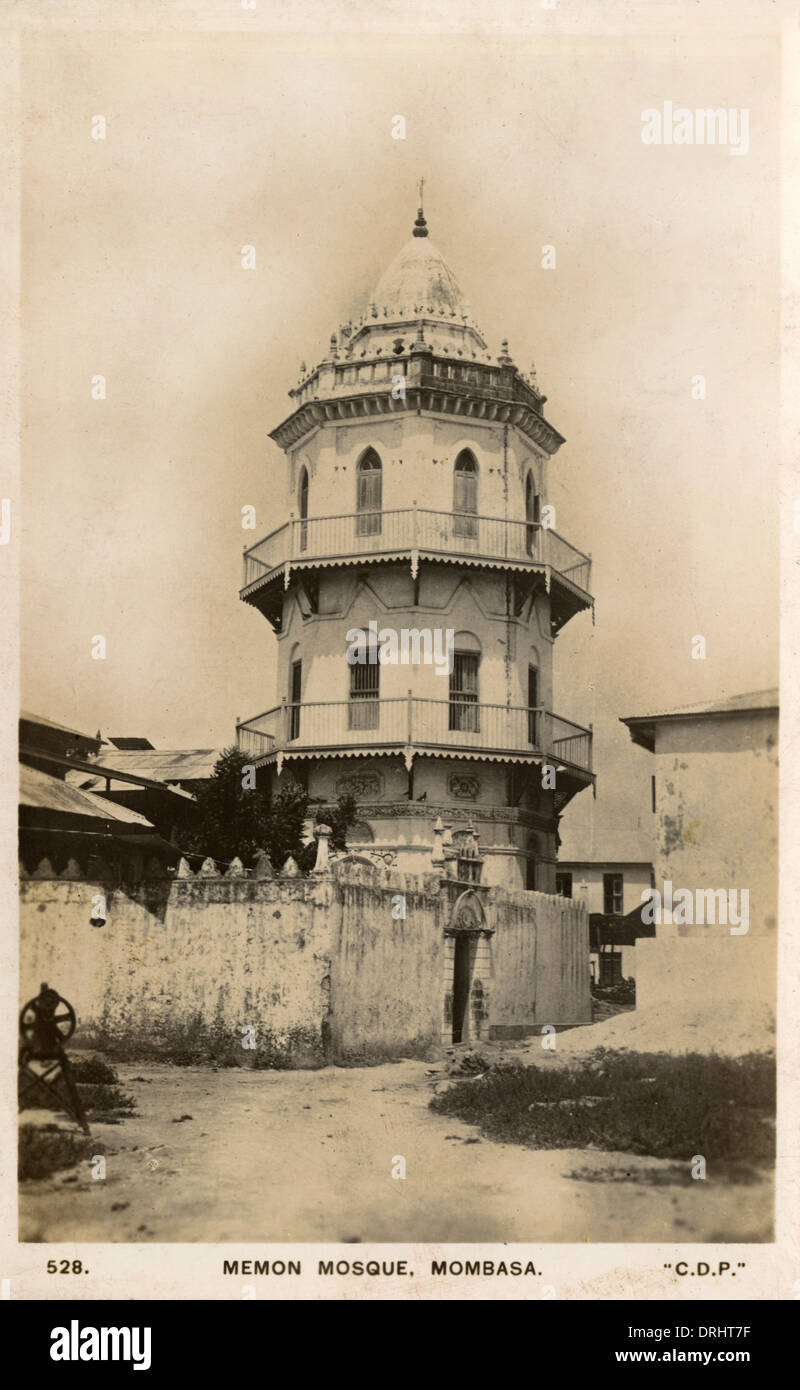 Memon Mosque, Mombasa, Kenya Stock Photo - Alamy