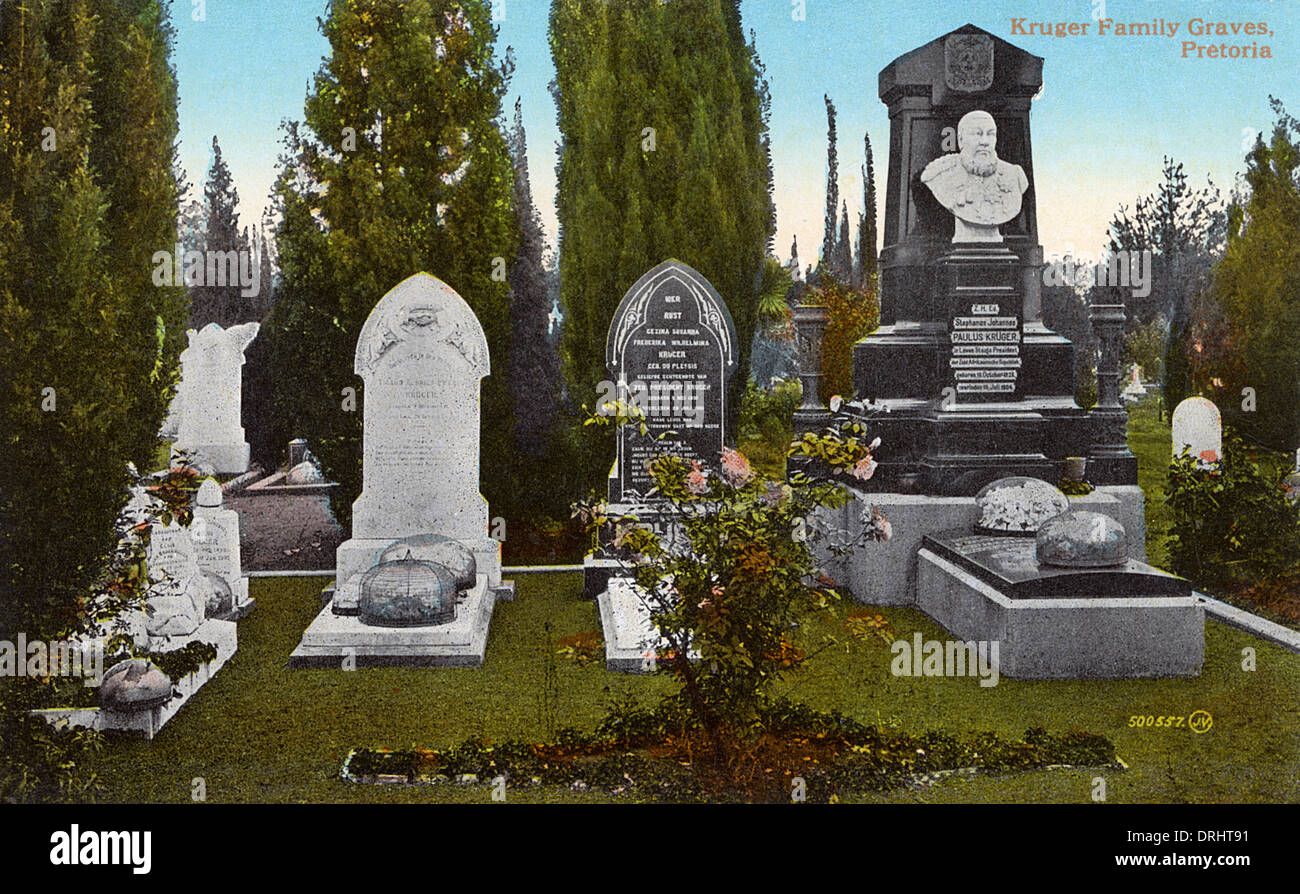 Kruger Family Graves - Pretoria, South Africa Stock Photo - Alamy
