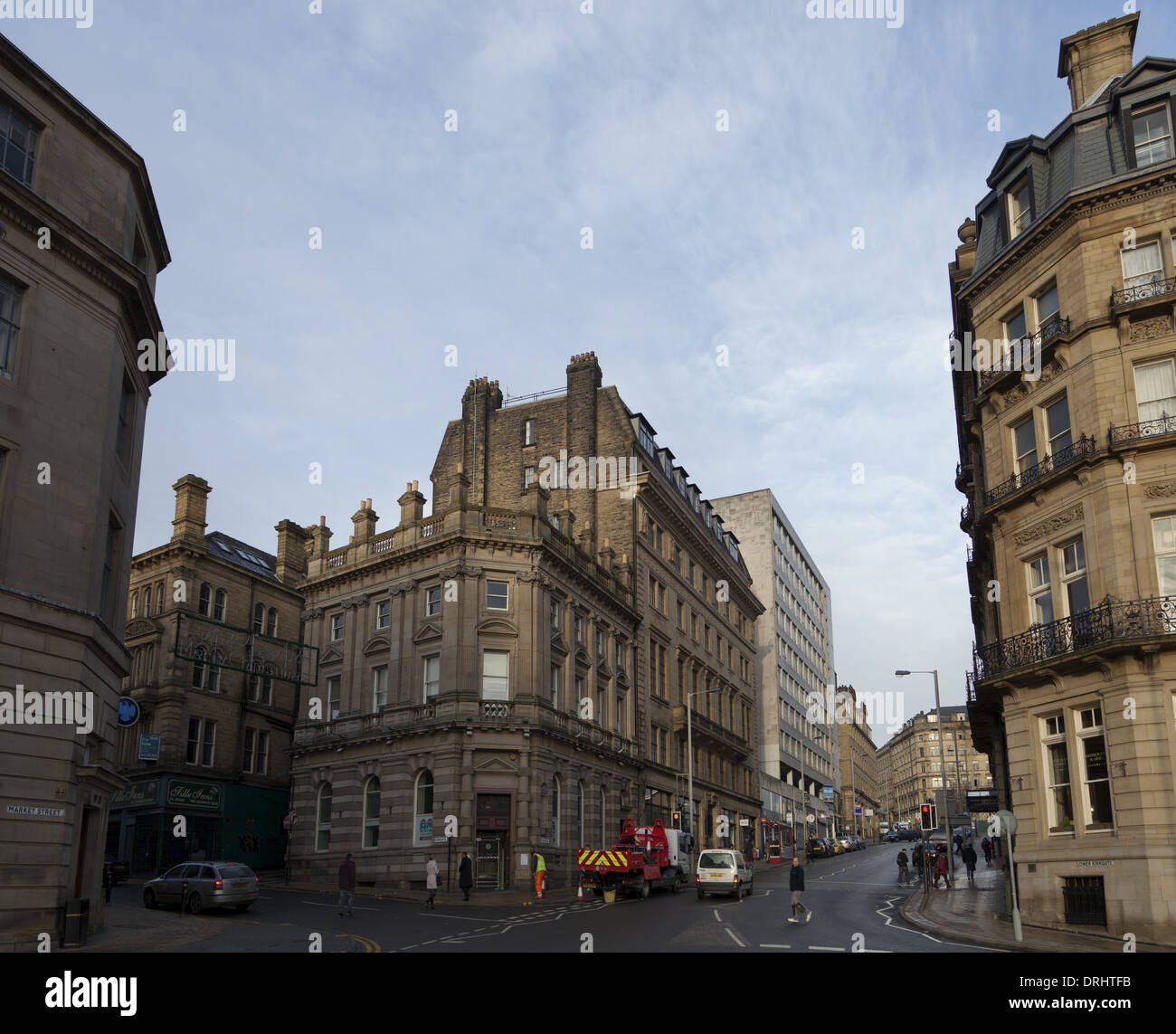 Bradford, West Yorkshire, England, Cheapside, Victorian architecture ...
