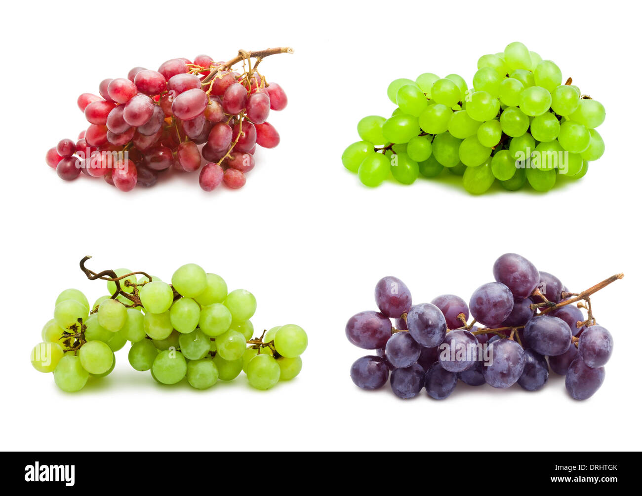 Grape branch set collection hi-res stock photography and images - Alamy