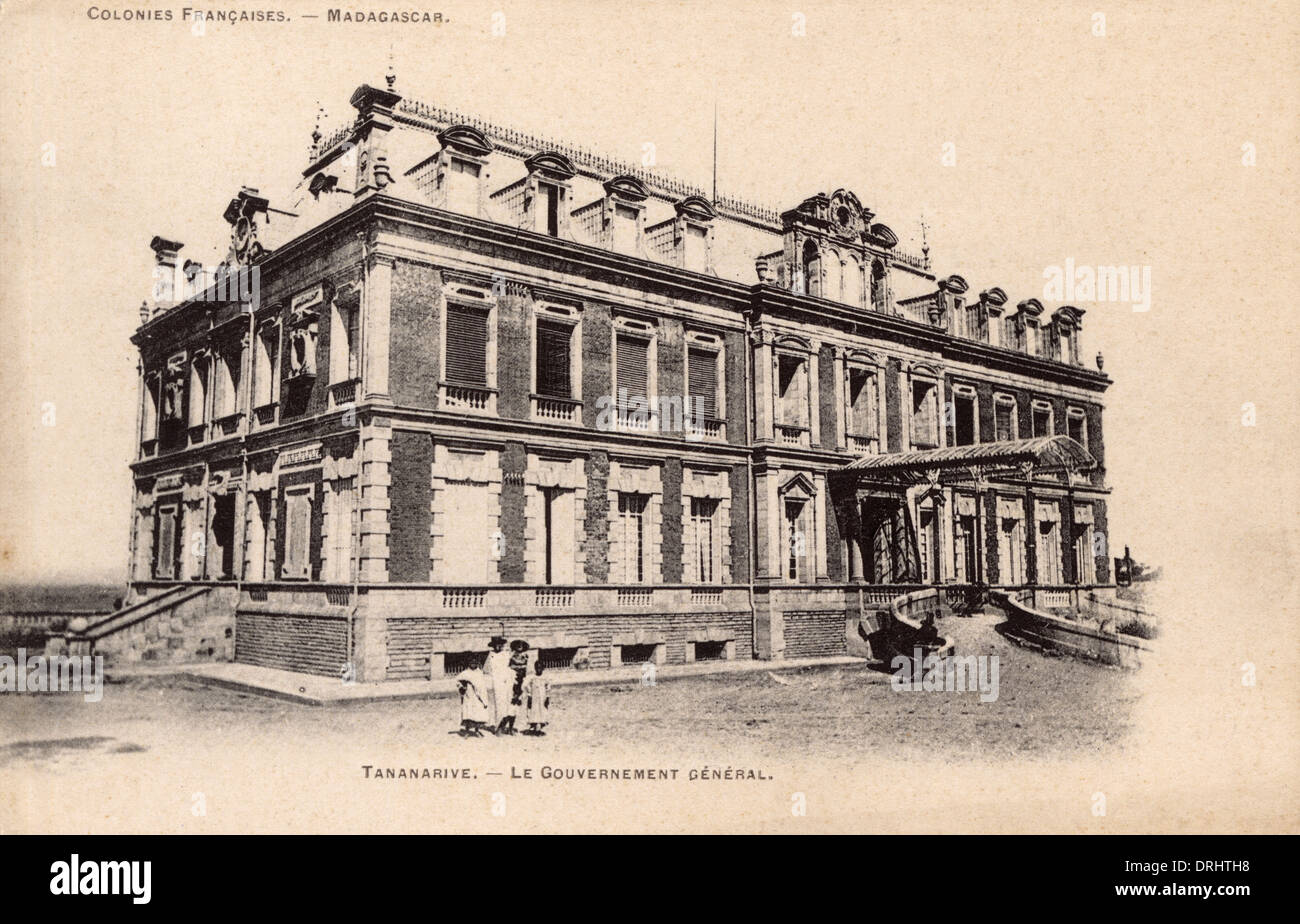 Madagascar - Tananarive - The Government Building Stock Photo - Alamy